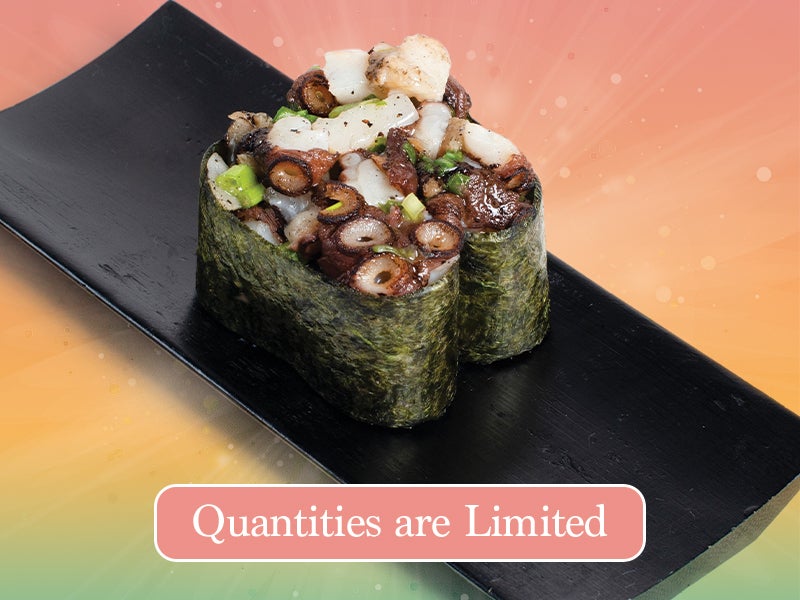 Octopus Sushi Roll