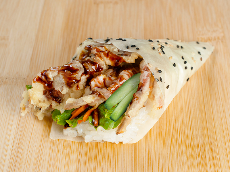 Spider Hand Roll | Kura Revolving Sushi Bar